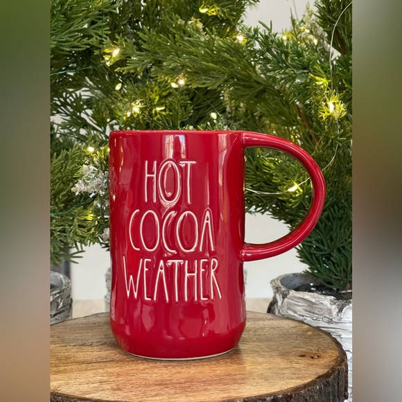 Rae Dunn | Dining | Brand New Wtags Rae Dunn Hot Cocoa Weather Chunky ...